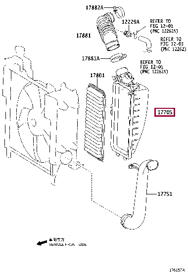 CAP SUB-ASSY, AIR CLEANER 17705-40120 (номер toyota 1770540120)