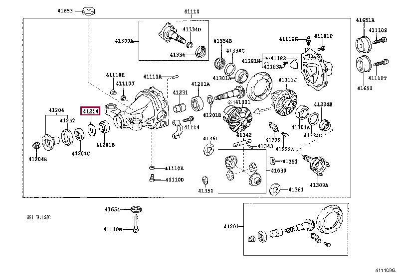 Шайба маслоотражающая 41214-26010 (номер toyota 4121426010)