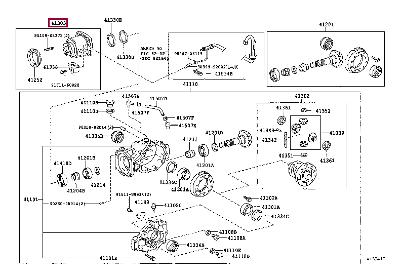 COUPLING SUB-ASSY, ELECTRO MAGNETIC CONTROL 41303-68013 (номер toyota ...