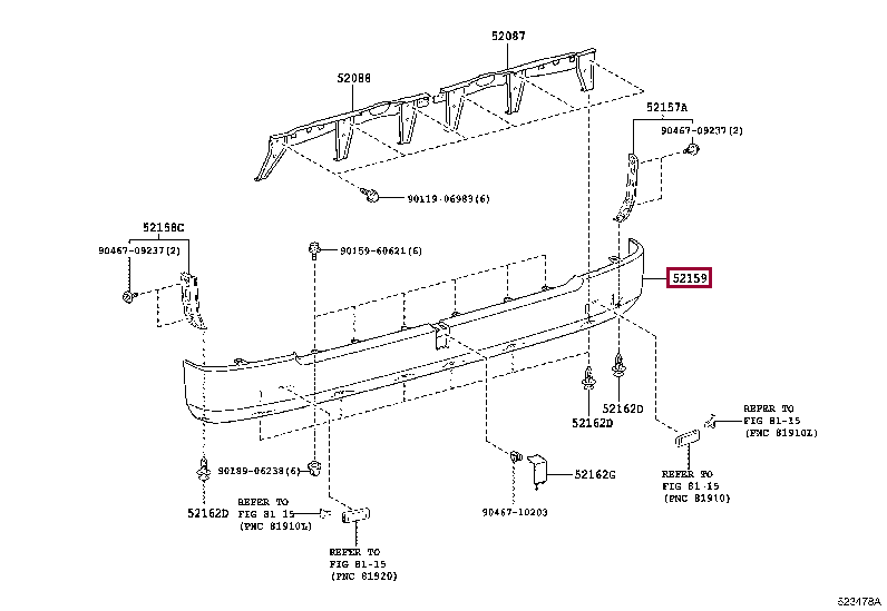 Оригинальные бампера Тойота COASTER со склада в Сокольниках