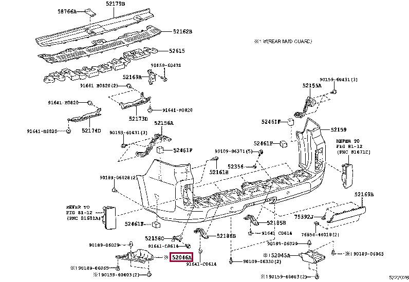 ДЕФЛЕКТОР ЛЕВЫЙ 58724-60060 (номер toyota 5872460060)