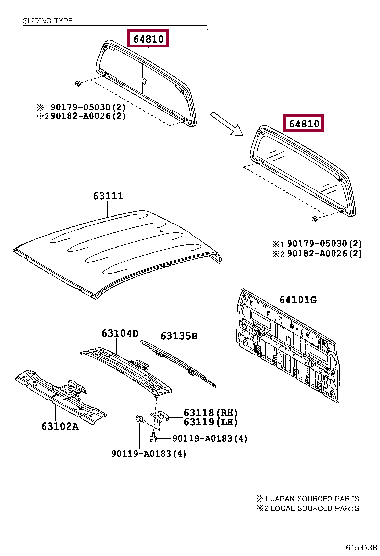 Стекла Тойота TACOMA