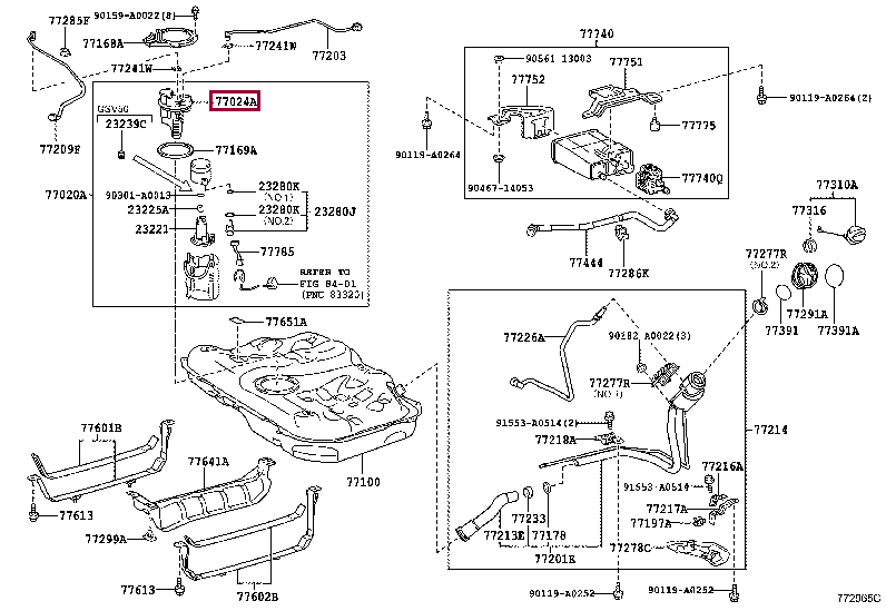 PLATE SUB-ASSY, FUEL SUCTION 77024-06221 (номер toyota 7702406221)