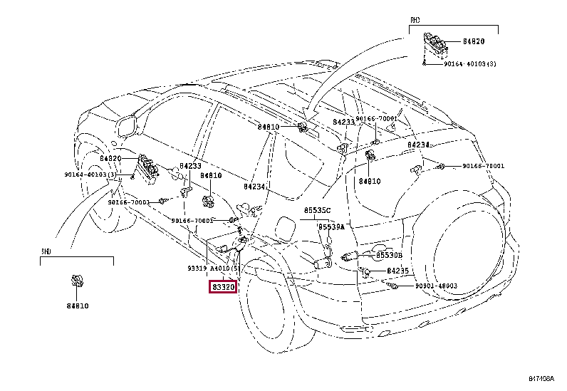 GAGE ASSY, FUEL SENDER 83320-49215 (номер toyota 8332049215)