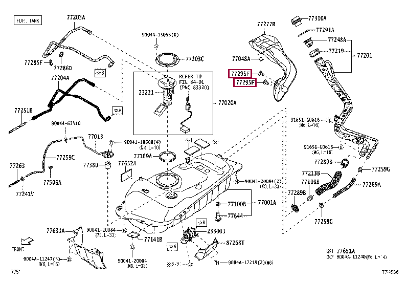 GROMMET, FUEL HOSE 90041-89021 (номер toyota 9004189021)