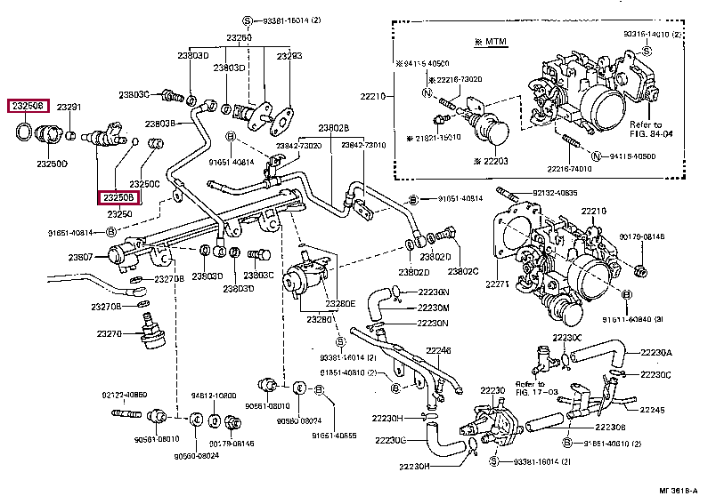 RING, O(FOR FUEL INJECTOR) 90301-23004 (номер toyota 9030123004)