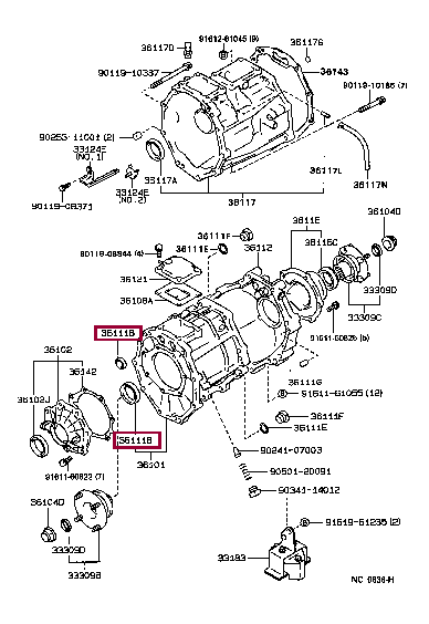 САЛЬНИК 90311-15008 (номер toyota 9031115008)
