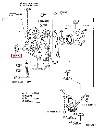 Сальник распредвала 90311-32020 (номер toyota 9031132020)