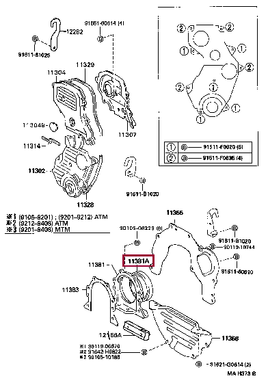 SEAL, ENGINE REAR OIL 90311-85009 (номер toyota 9031185009)