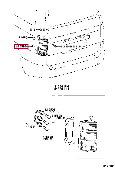 Клипса 9046709077 90467-09077 (номер toyota 9046709077)