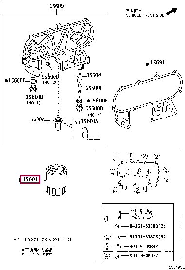 Автозапчасти Тойота FORTUNER со склада в Москве