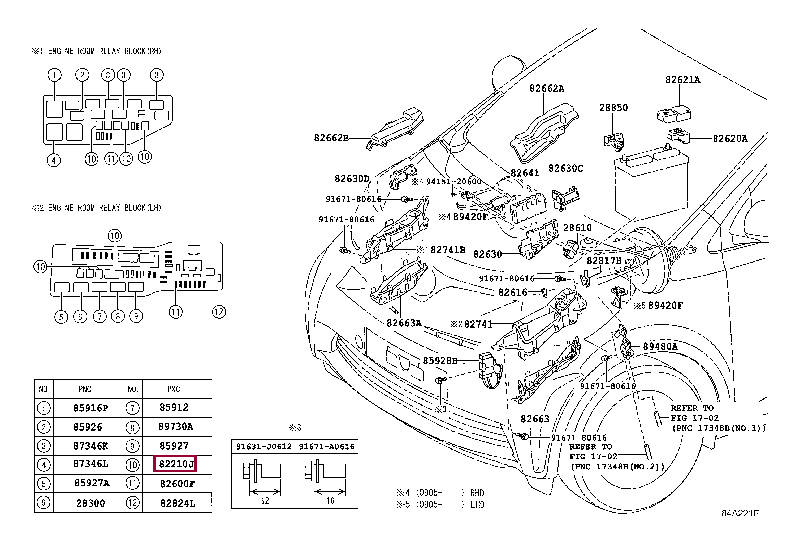 FUSIBLE LINK 90982-08306 (номер toyota 9098208306)